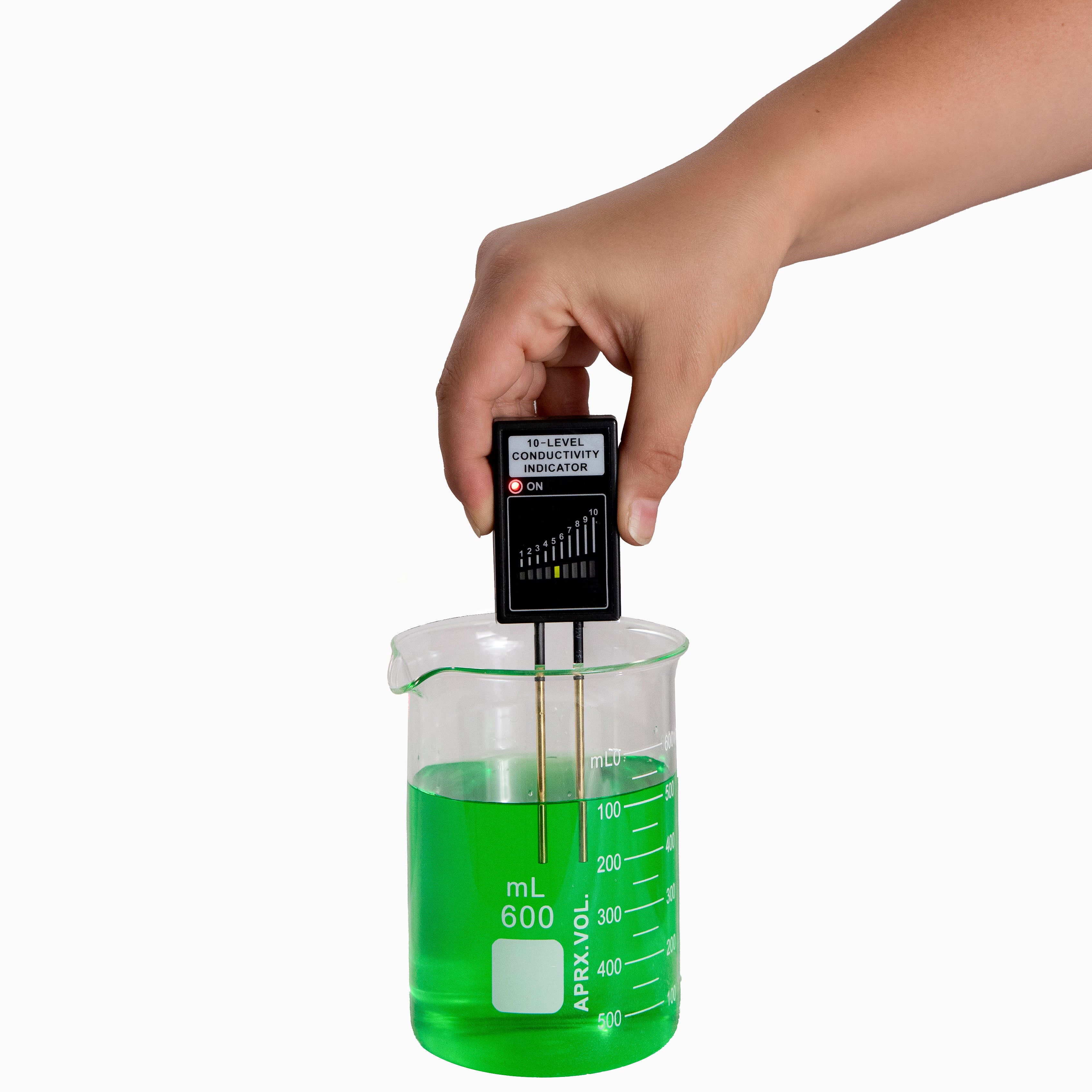 Conductivity Indicator with 10 Levels. The Conductivity Indicator can