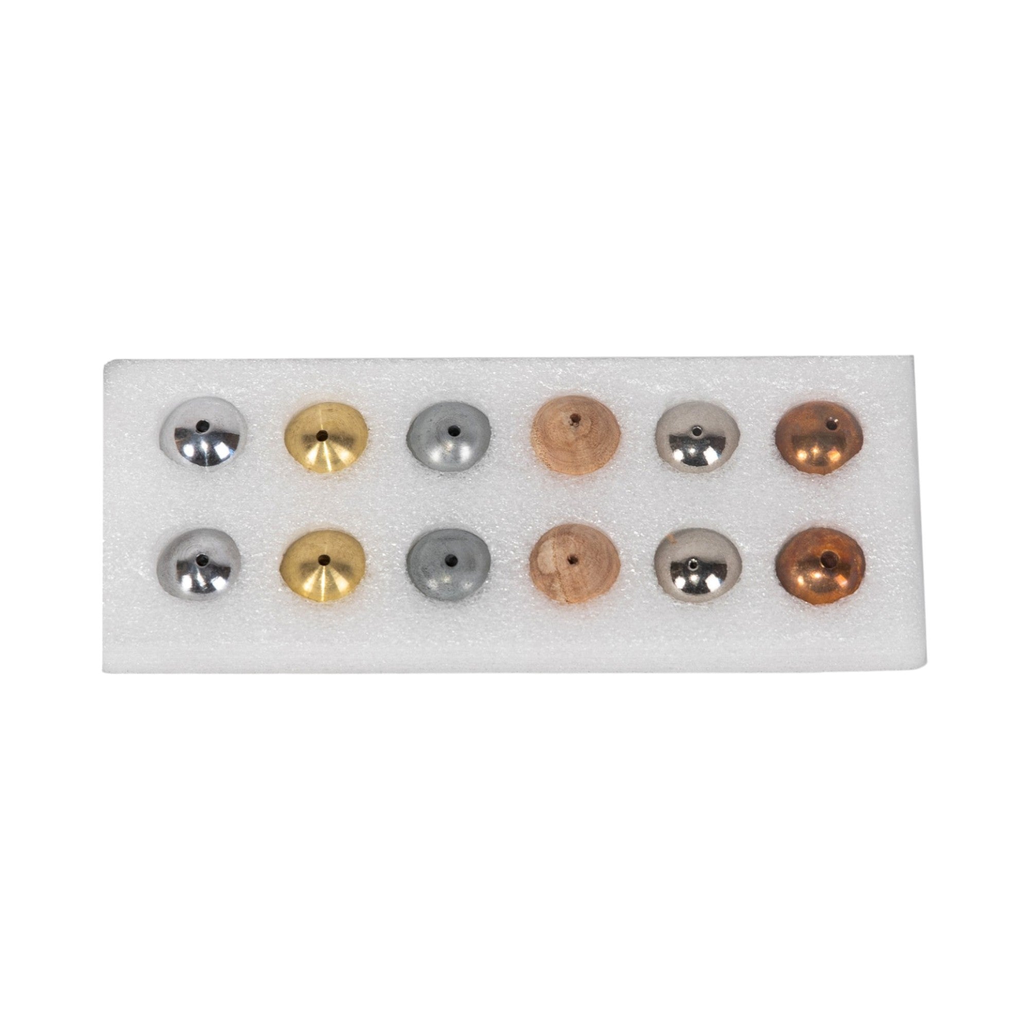 Physics Balls Set-Drilled Balls 25mm with 3mm Center Hole and a Plasti